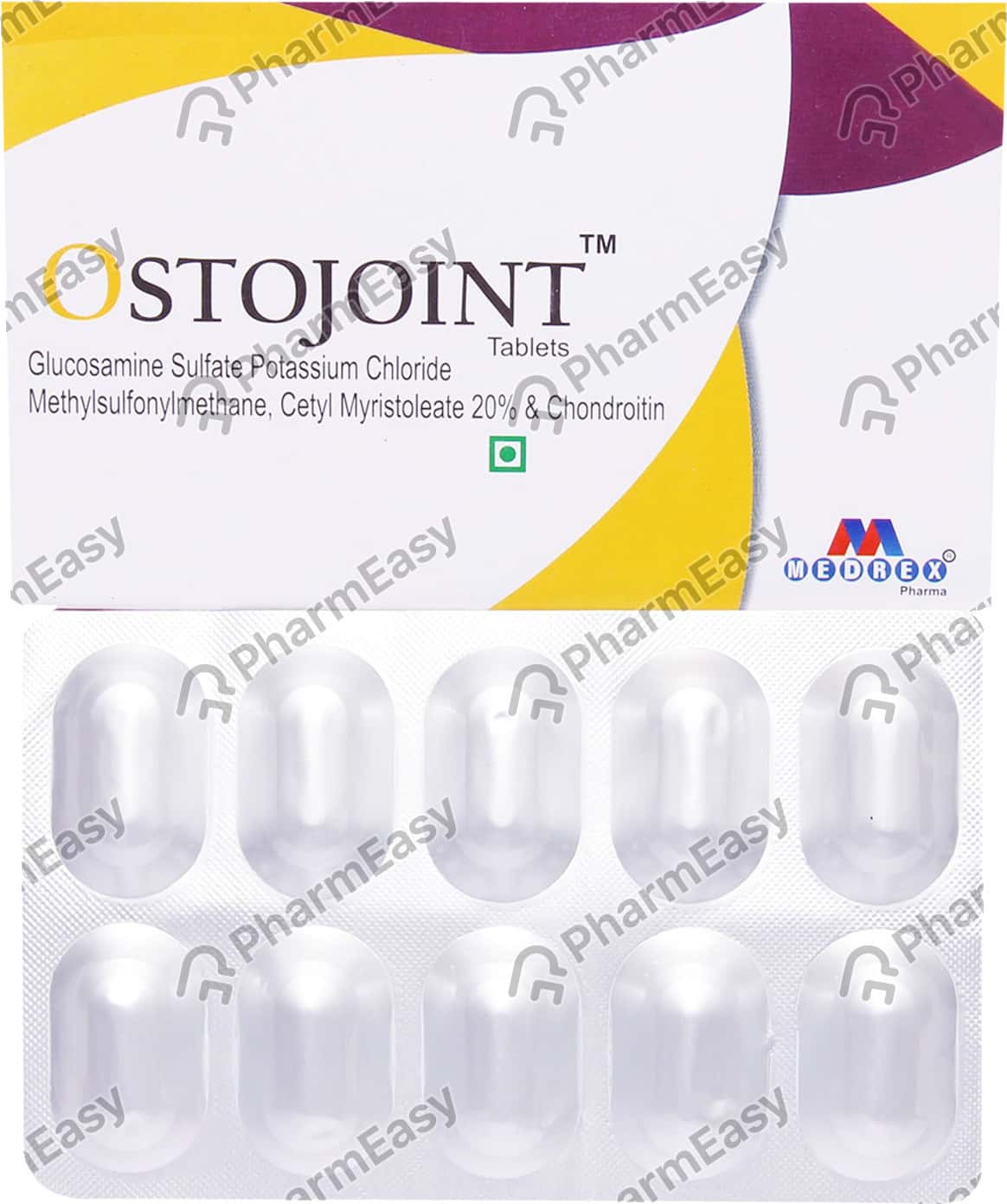 Ostojoint Strip Of 10 Tablets: Uses, Side Effects, Price & Dosage ...
