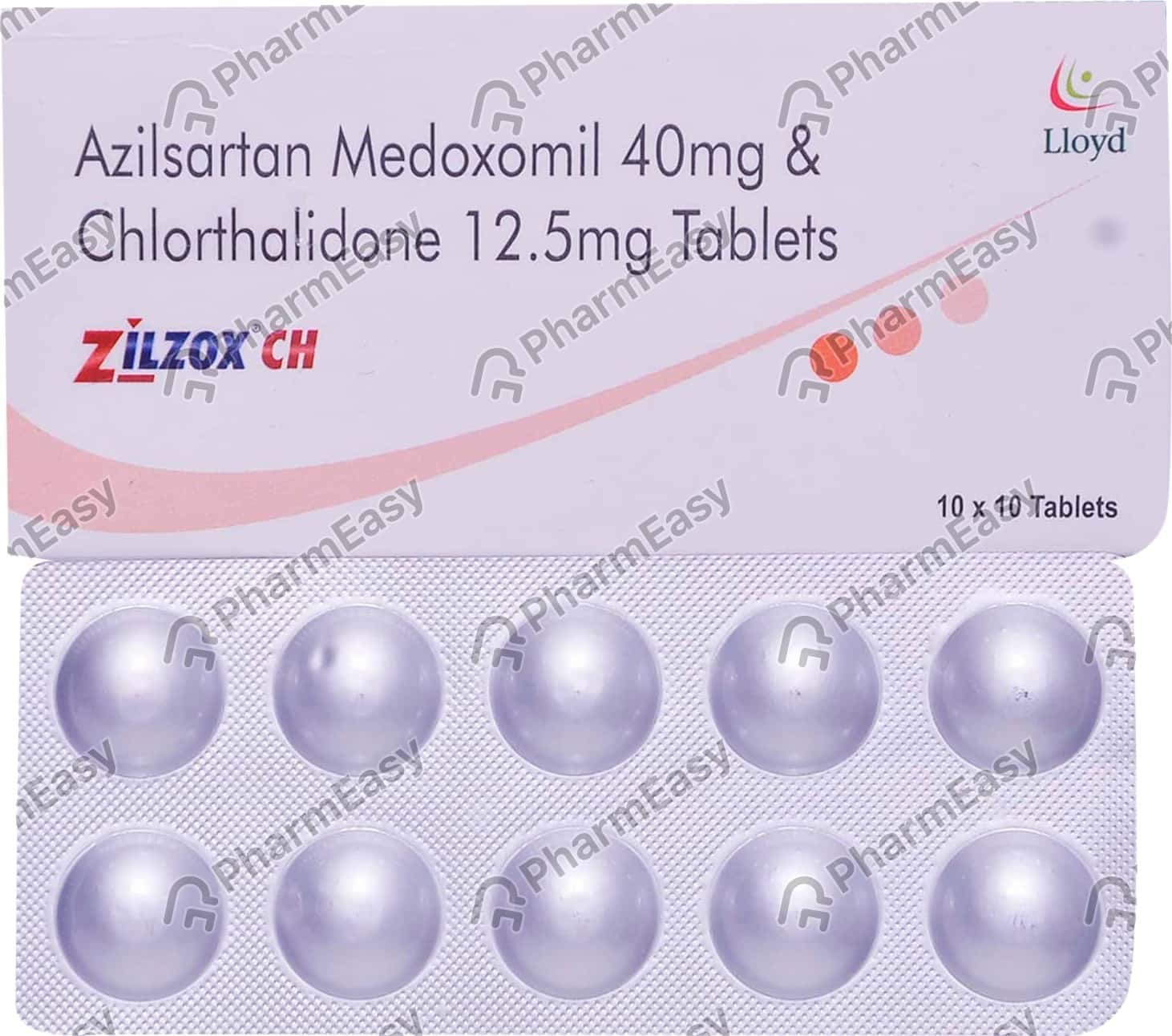 Zilzox Ch 40/12.5mg Strip Of 10 Tablets: Uses, Side Effects, Price ...