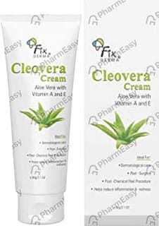 Buy FIXDERMA CLEOVERA CREAM 60GM Online & Get Upto 60% OFF at PharmEasy