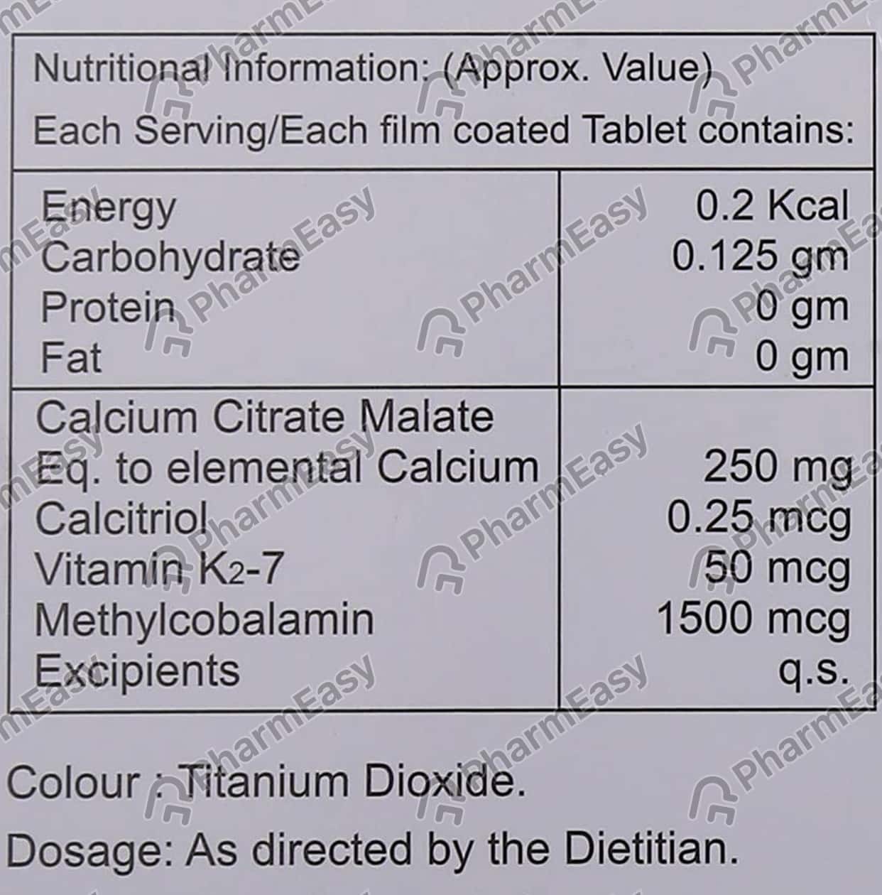 Buy Shelgain K2 7 Tablets 10'S Online at Flat 15% OFF | PharmEasy