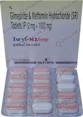 Isryl M 2mg Forte Strip Of 15 Tablets: Uses, Side Effects, Price ...