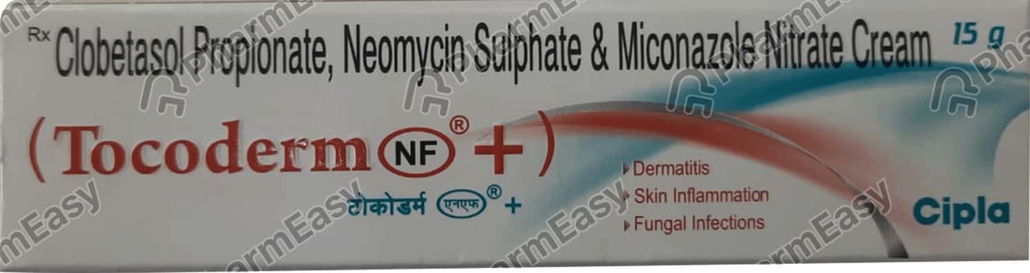 Tocoderm Nf Plus Cream 15gm: Uses, Side Effects, Price & Dosage | PharmEasy
