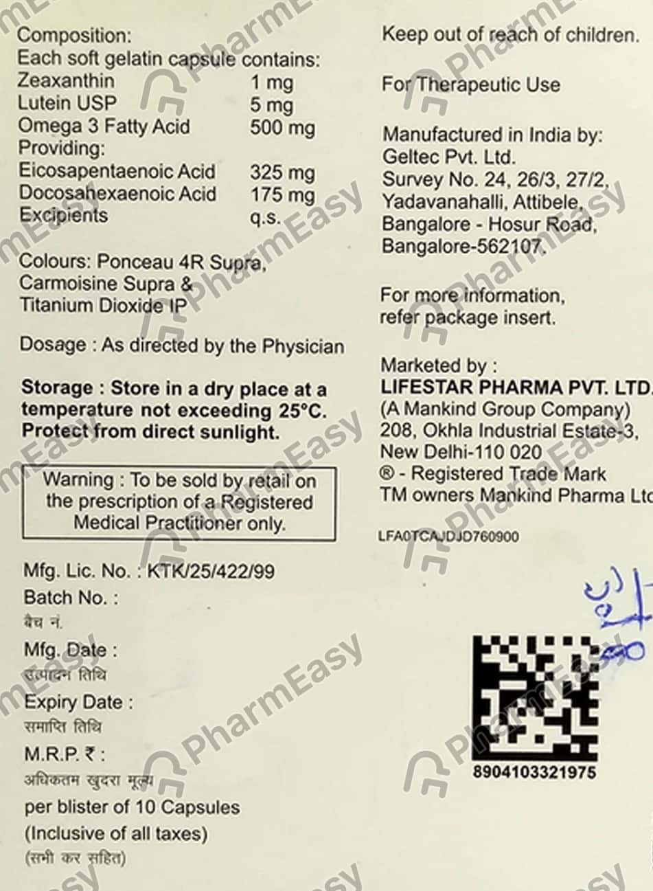 Buy Vitakind Plus Strip Of 10 Capsules Online at Flat 15% OFF | PharmEasy