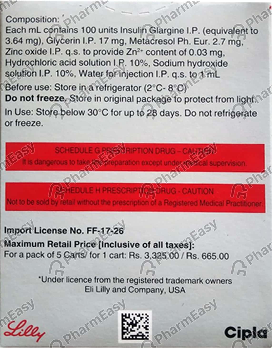Basaglar 100 IU/ML Solution For Injection (3): Uses, Side Effects ...