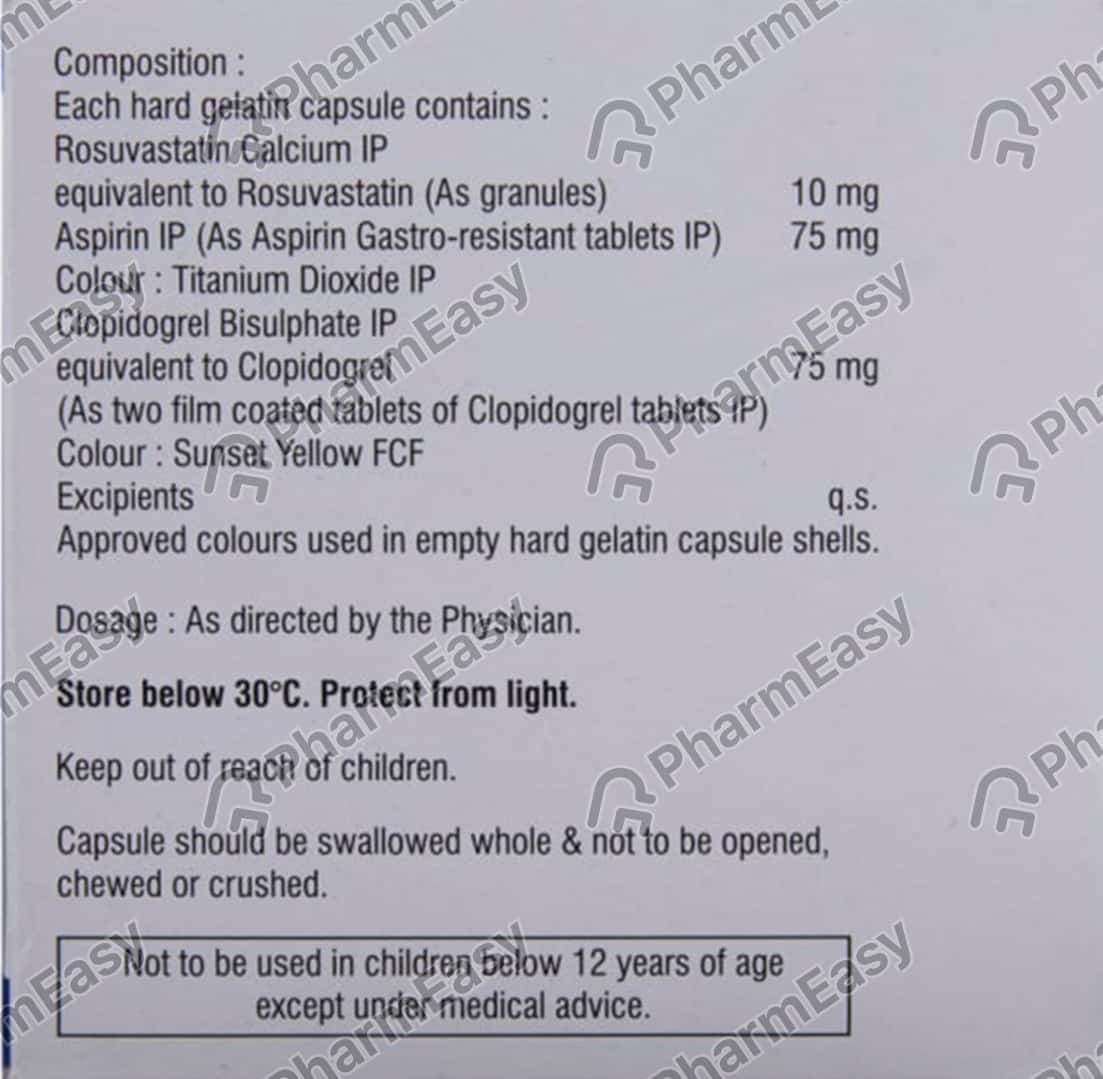 Revostat Gold 10mg Strip Of 10 Capsules: Uses, Side Effects, Price ...