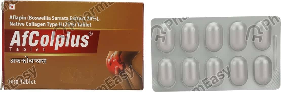 Buy Afcol Plus Strip Of 10 Tablets Online at Flat 15% OFF | PharmEasy