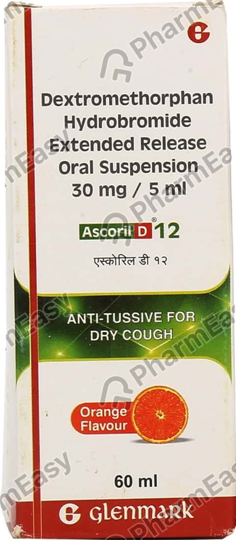 Ascoril 30 MG Suspension (60): Uses, Side Effects, Price & Dosage ...