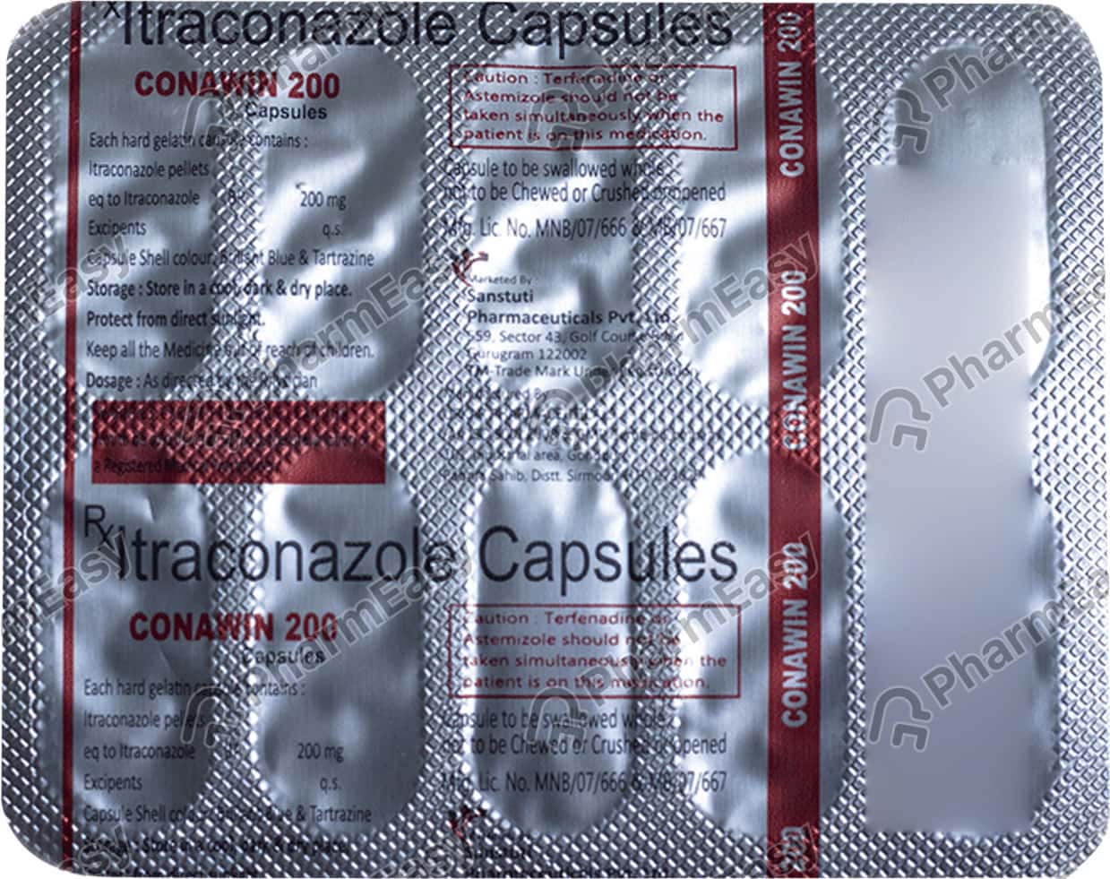 Conawin 200 MG Capsule (10): Uses, Side Effects, Price & Dosage | PharmEasy