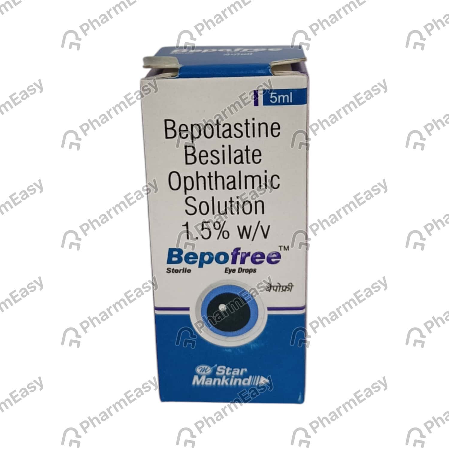 Buy Bepofree 15 MG Eye Drop (5) Online at Flat 15% OFF | PharmEasy
