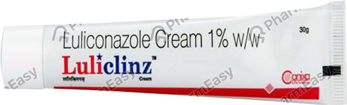 Luliclinz 1 %W/W Cream (30): Uses, Side Effects, Price & Dosage | PharmEasy