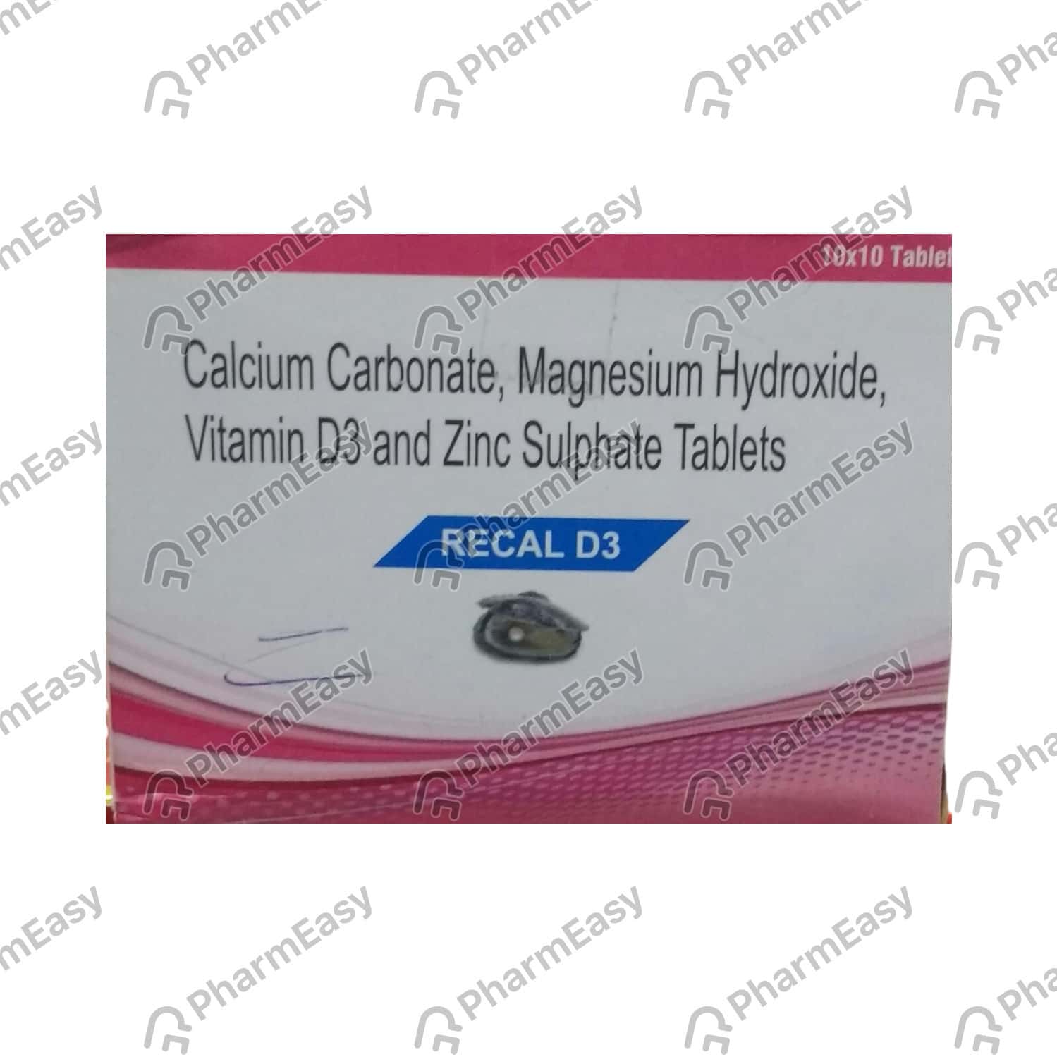 Re Cal D3 Strip Of 10 Tablets: Uses, Side Effects, Price & Dosage ...