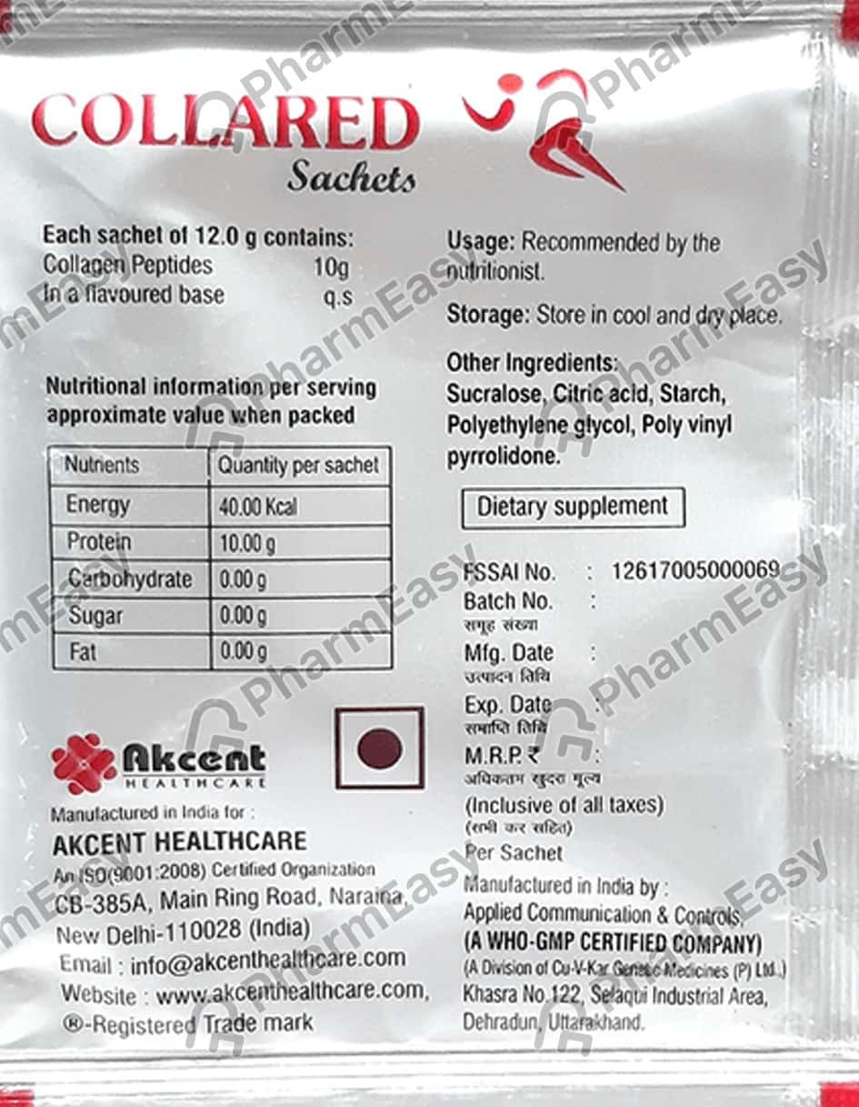 Buy Collared 10 G Granules (12) Online at Flat 15% OFF | PharmEasy