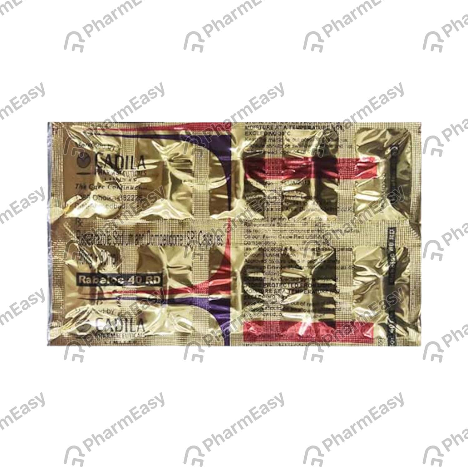 Rabeloc 40 Rd Strip Of 10 Capsules: Uses, Side Effects, Price & Dosage ...