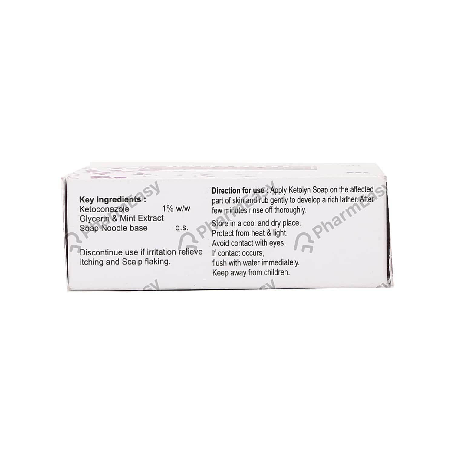 Buy Ketolyn 1 %W/W Soap (75) Online at Flat 18% OFF* | PharmEasy