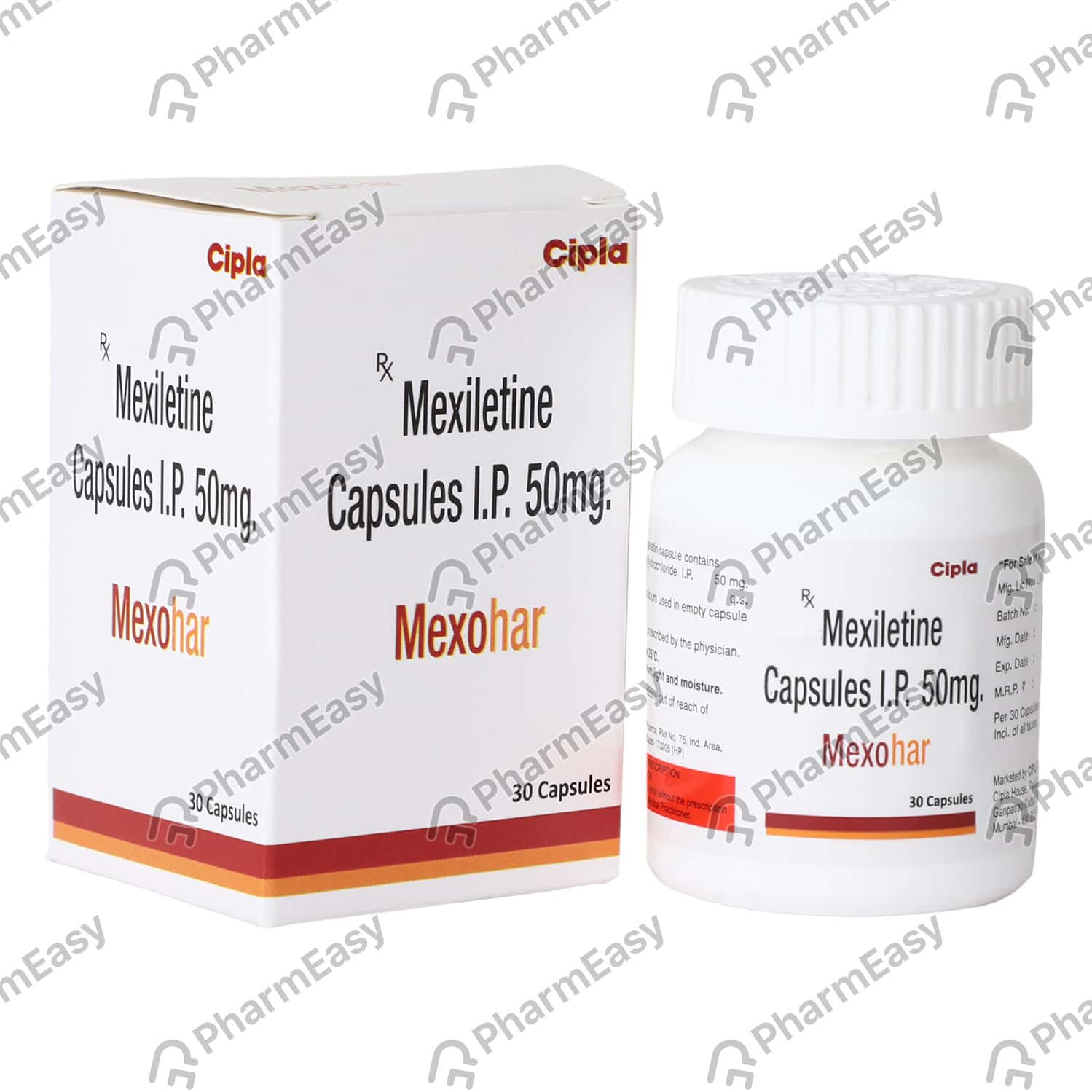 Mexohar 50 MG Capsule (30): Uses, Side Effects, Price & Dosage | PharmEasy