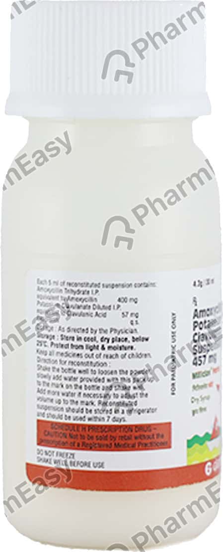 Miliclav Forte Orange Flavour Dry Syrup 30ml: Uses, Side Effects, Price ...