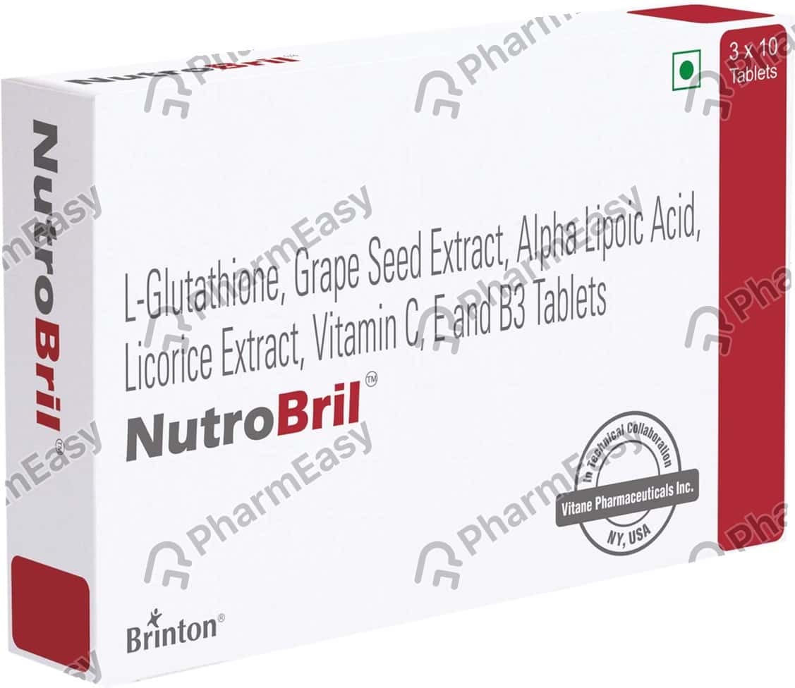Buy Nutrobril Strip Of 10 Tablets Online at Flat 15% OFF | PharmEasy