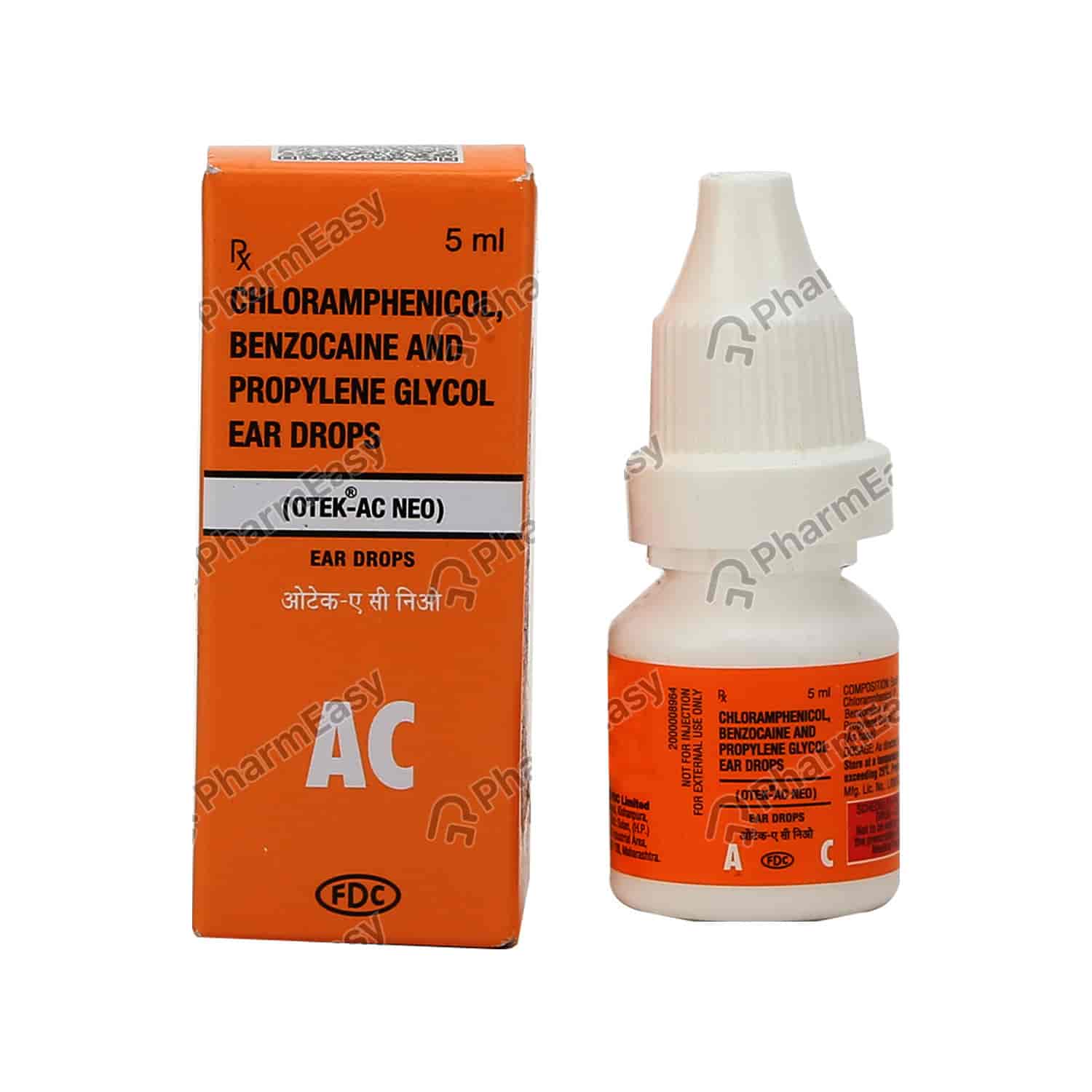 Buy Otek Ac Neo Ear Drop 5ml Online at Flat 18% OFF* | PharmEasy