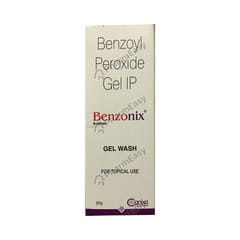 Buy Benzonix 5 % Gel (50) Online at Flat 18% OFF* | PharmEasy