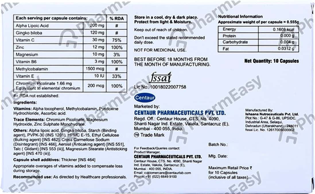 Buy Otocap Strip Of 10 Capsules Online at Flat 15% OFF | PharmEasy