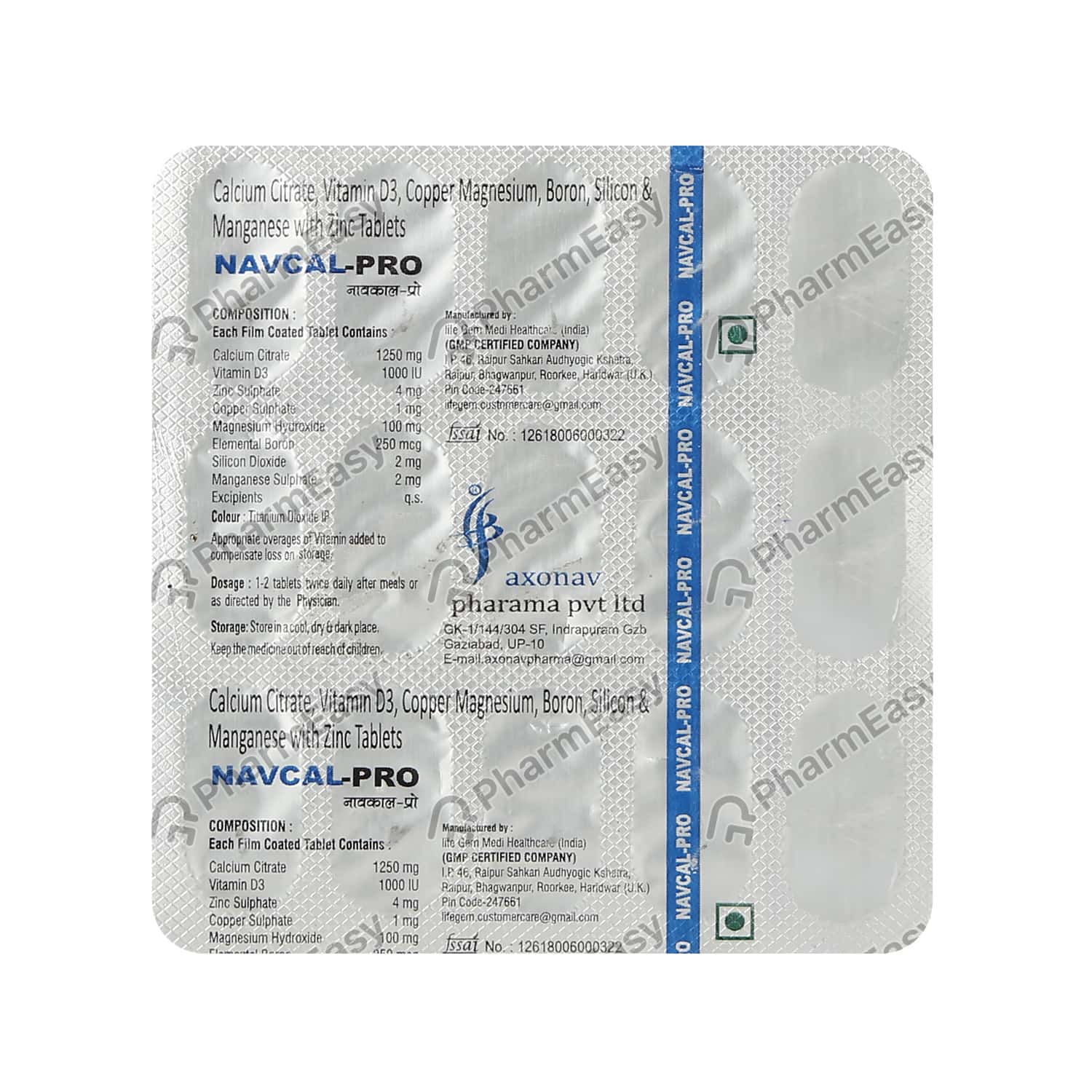 Buy Navcal Pro Tab 15'S Online at Flat 18% OFF* | PharmEasy