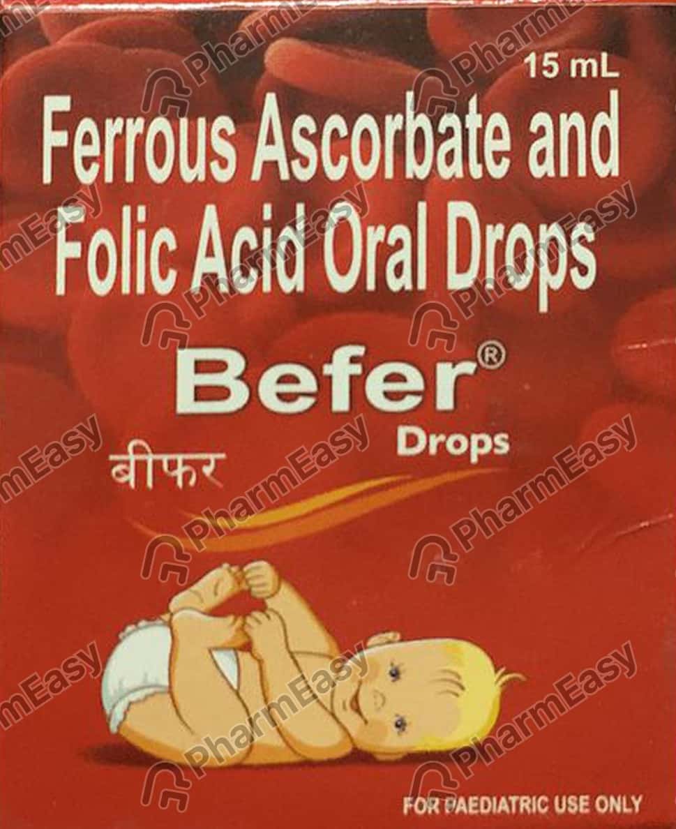Befer Oral Drops 15ml - Uses, Side Effects, Dosage, Composition & Price ...