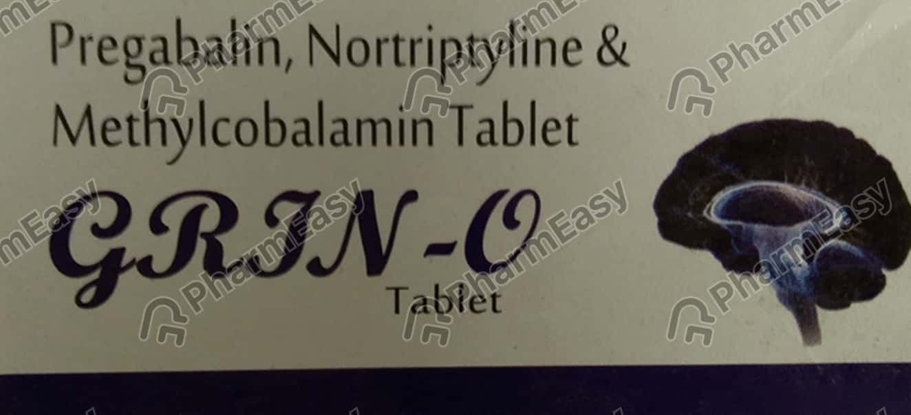 Buy Grin O Strip Of 10 Tablets Online at Flat 15% OFF | PharmEasy