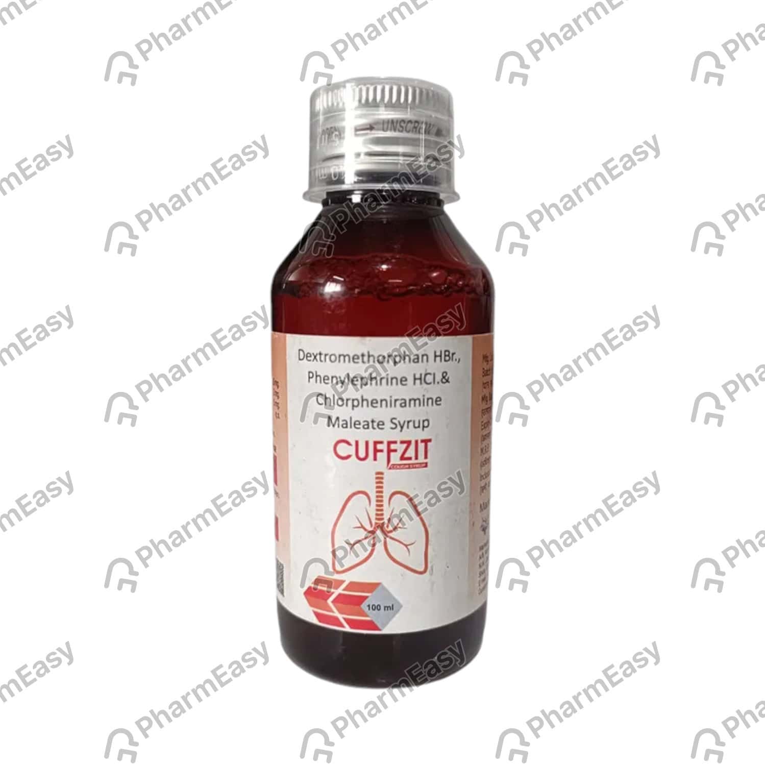 Cuffzit Cough Bottle Of 100ml Syrup: Uses, Side Effects, Price & Dosage ...