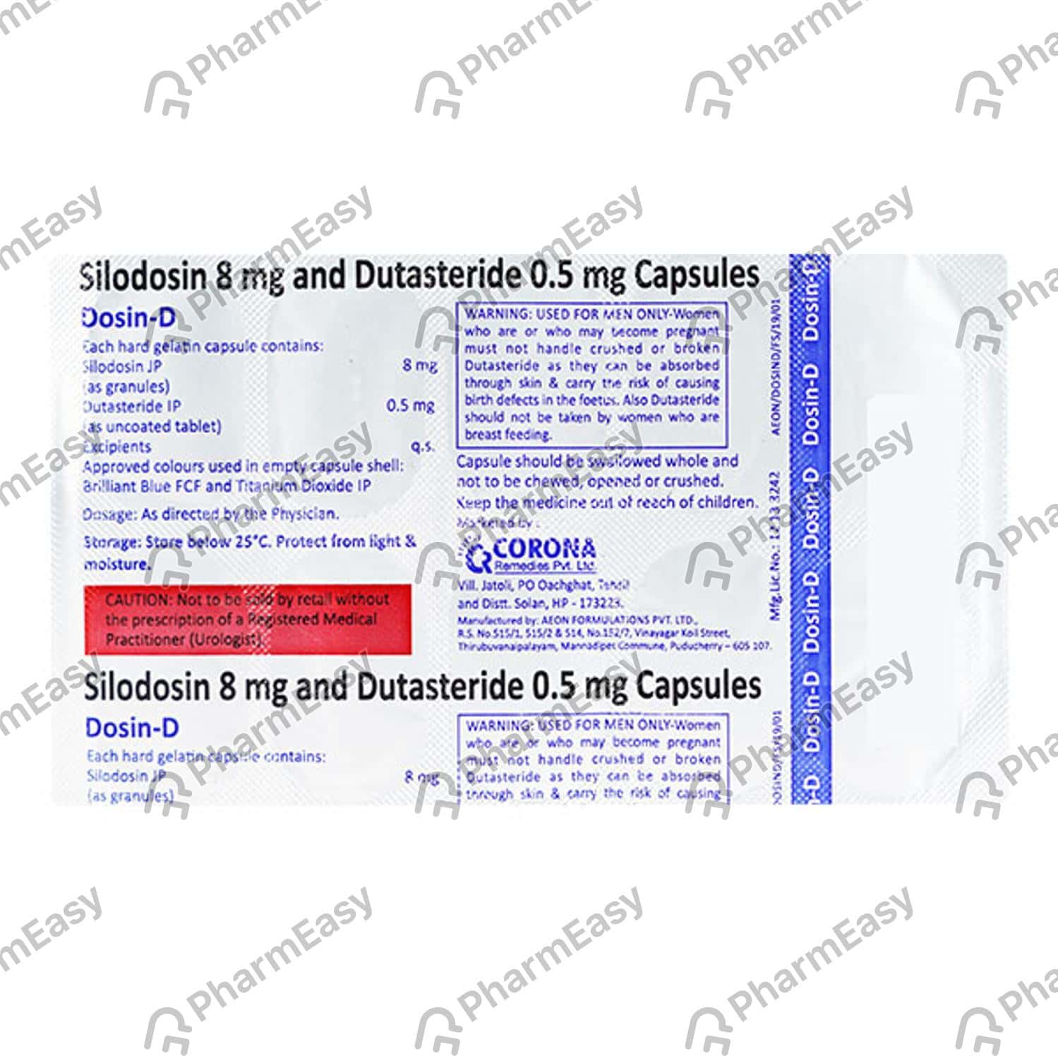 Dosin D Strip Of 10 Capsules: Uses, Side Effects, Price & Dosage ...
