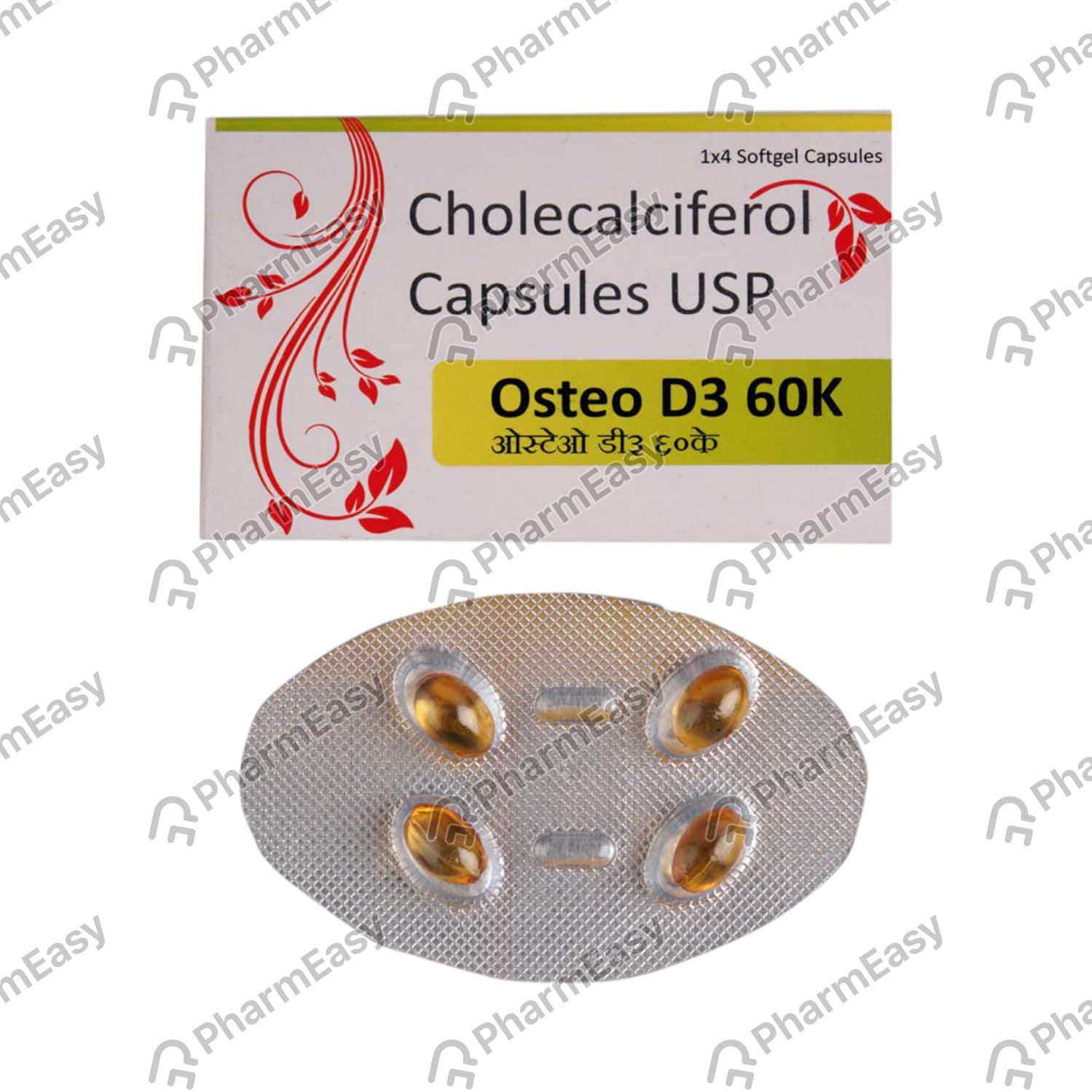 Osteo 60000 IU Capsule (4): Uses, Side Effects, Price & Dosage | PharmEasy