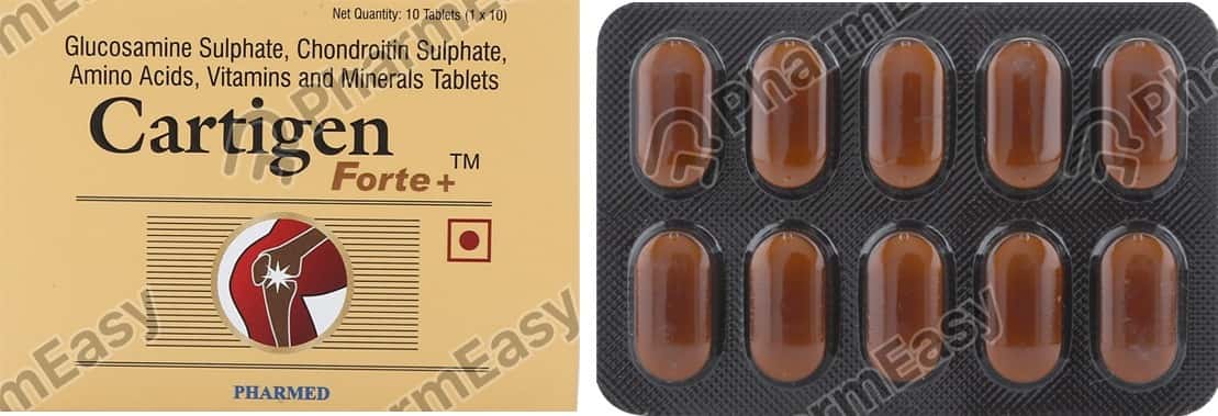 Buy CARTIGEN FORTE PLUS STRIP OF 10 TABLETS Online & Get Upto 60% OFF ...