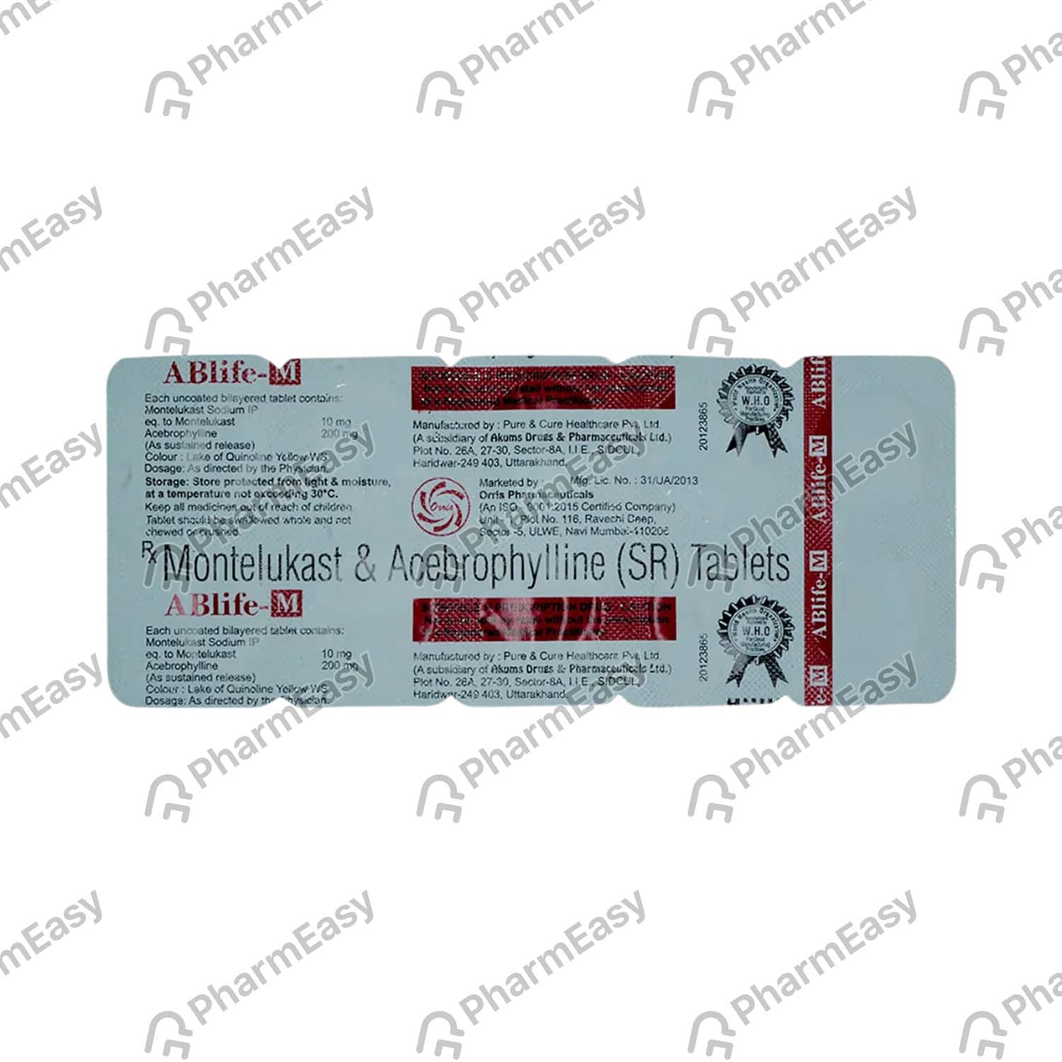 Ablife M Strip Of 10 Tablets: Uses, Side Effects, Price & Dosage ...