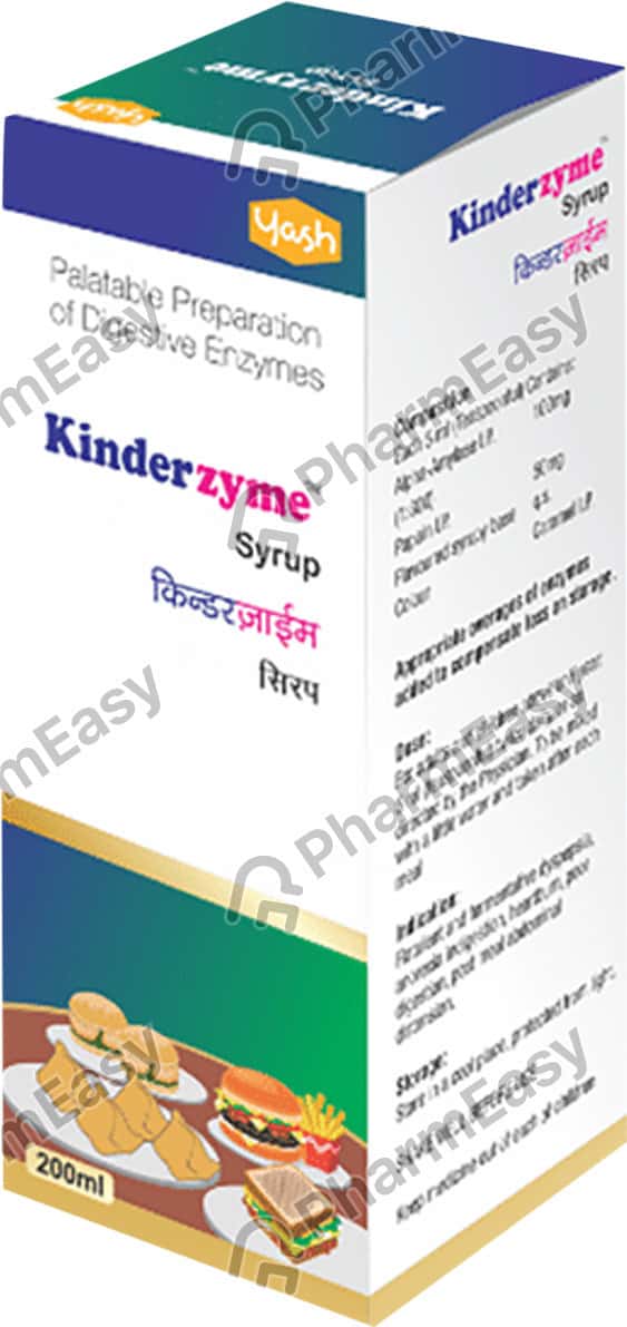 Buy Kinderzyme Syrup 200ml Online at Flat 15% OFF | PharmEasy