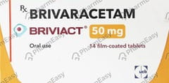 Briviact 50 MG Tablet (14): Uses, Side Effects, Price & Dosage | PharmEasy