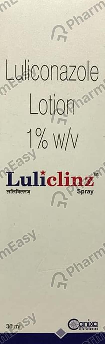 Luliclinz 1 %W/V Spray (30): Uses, Side Effects, Price & Dosage | PharmEasy