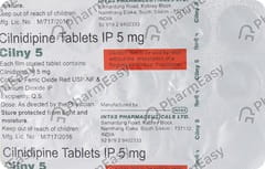 Cilny 5 MG Tablet (15): Uses, Side Effects, Price & Dosage | PharmEasy