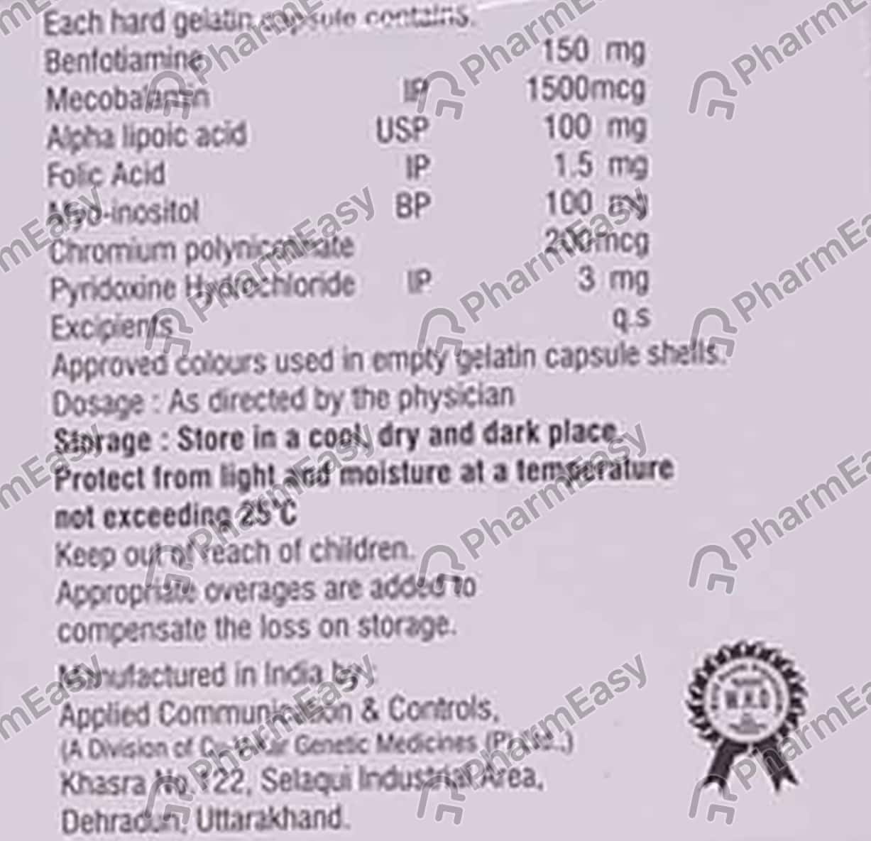 Buy Benfica Capsule (10) Online at Flat 15% OFF | PharmEasy