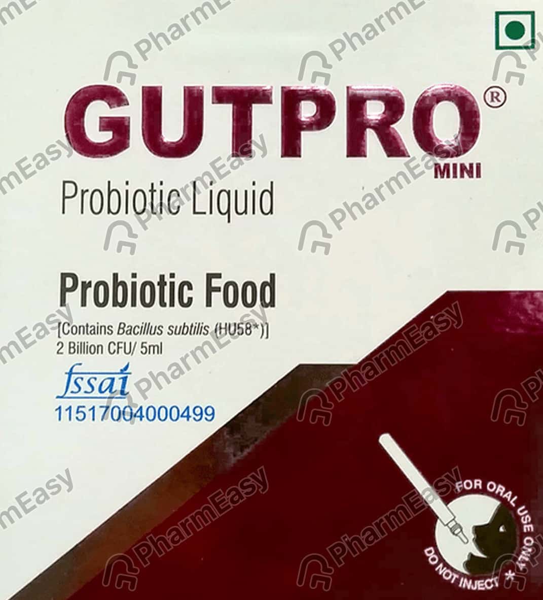 Buy Gutpro Mini 2 B Syrup (5) Online & Save Up to 24% at PharmEasy