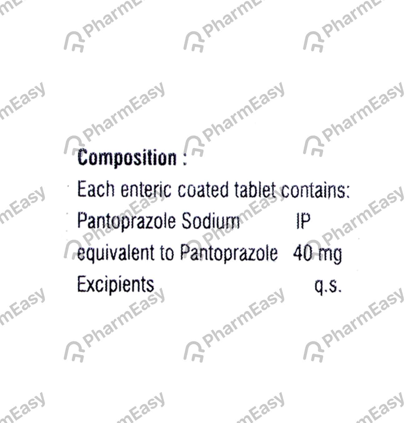 Pancicare 40 MG Tablet (10): Uses, Side Effects, Price & Dosage | PharmEasy