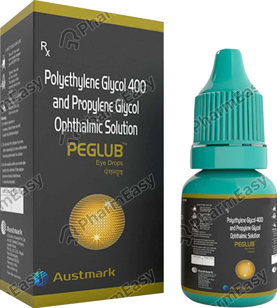 Peglub Eye Drop 10ml: Uses, Side Effects, Price & Dosage | PharmEasy