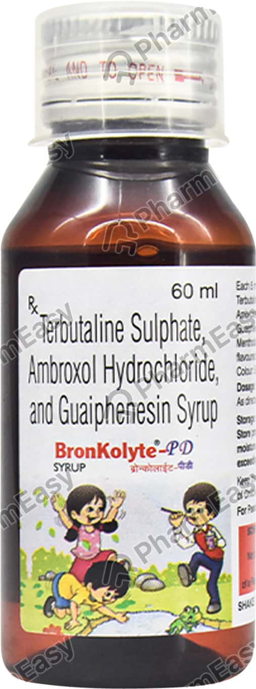 Buy Bronkolyte Pd Syrup 60ml Online at Flat 15% OFF | PharmEasy