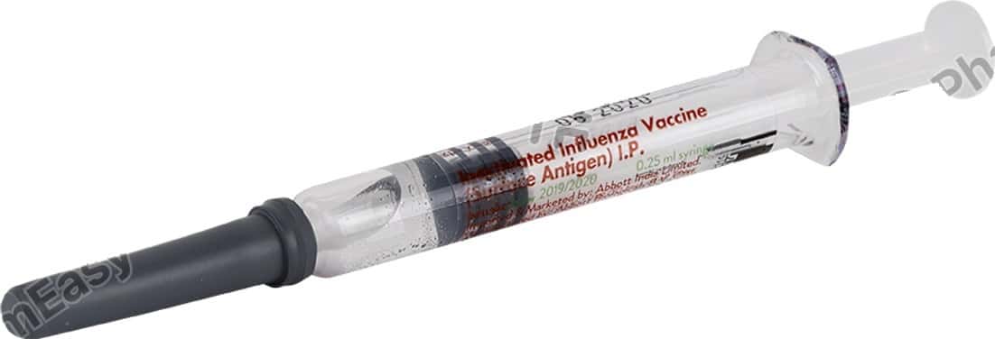 Influvac Junior 0.25 ML Suspension For Vaccine (0.25): Uses, Side ...
