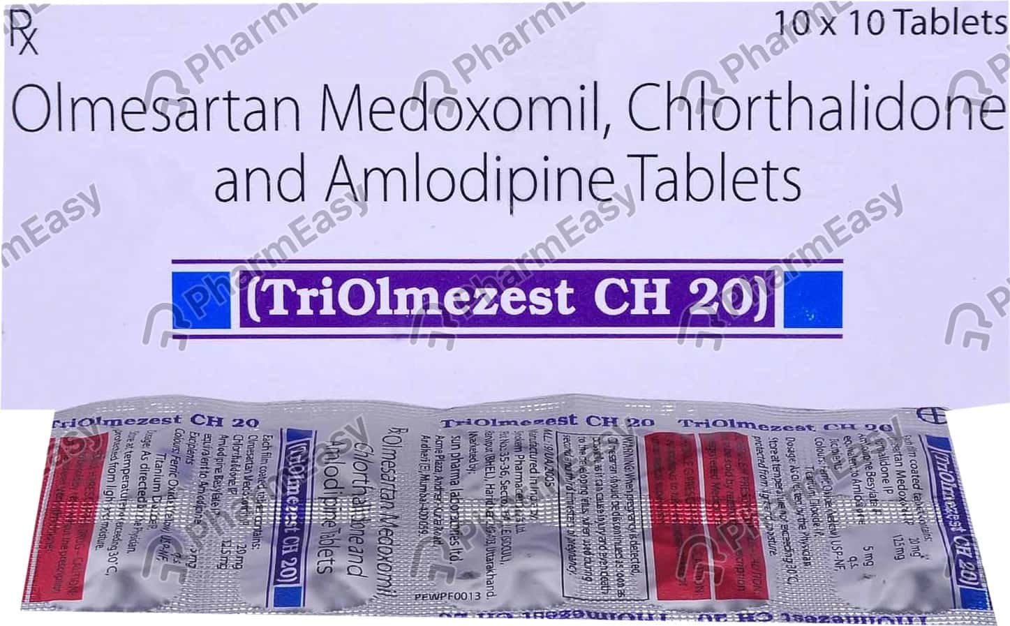 Buy Triolmezest Ch 20mg Strip Of 10 Tablets Online at Flat 15% OFF ...