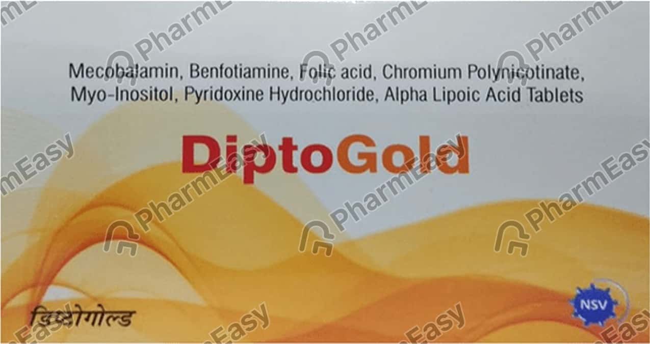 Buy Diptogold Tablet (10) Online at Flat 15% OFF | PharmEasy