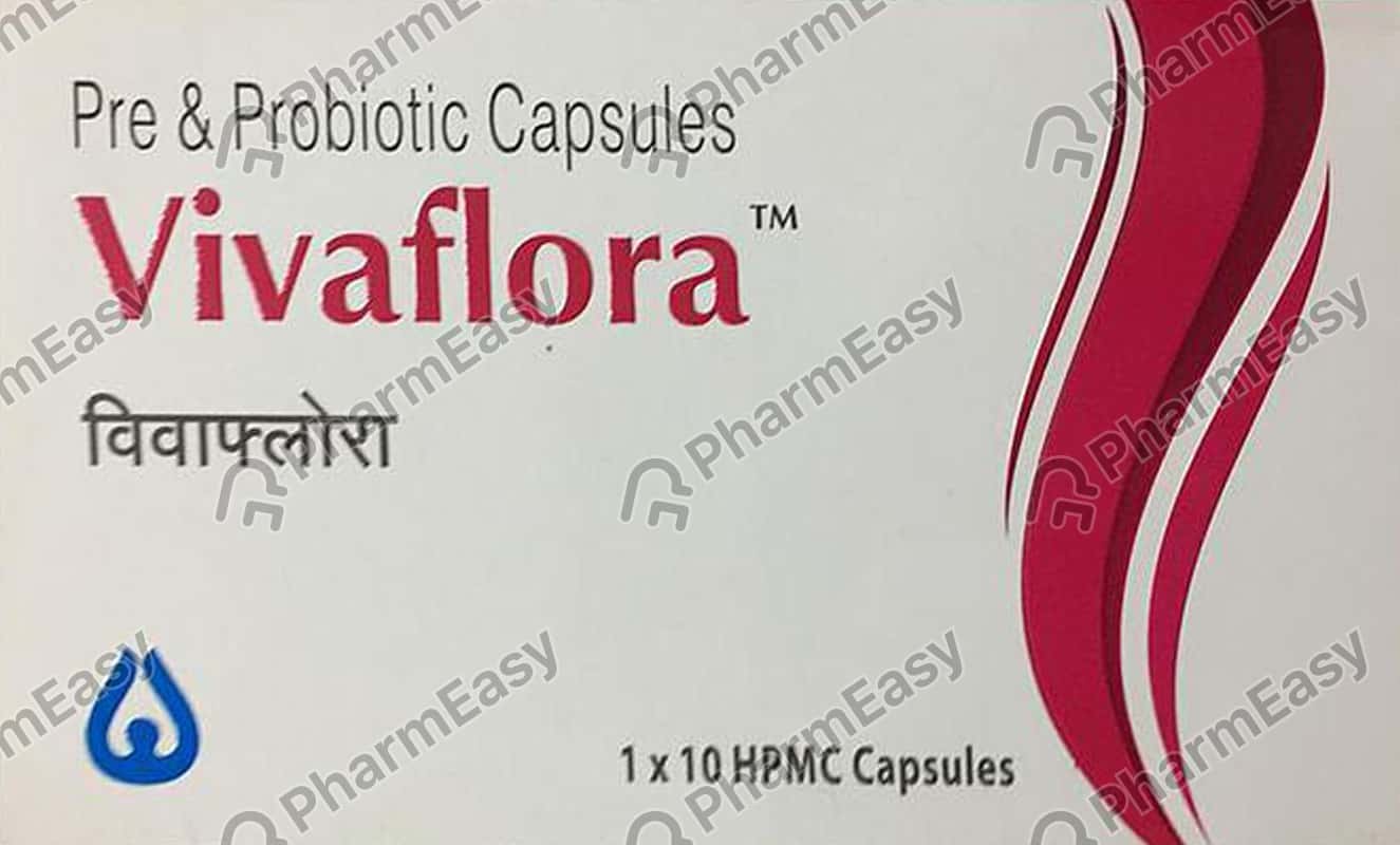Buy Vivaflora Strip Of 10 Capsules Online & Save Up to 24% at PharmEasy