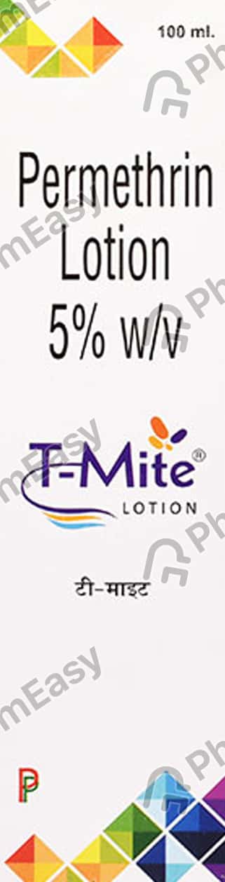 T Mite 5 %W/W Lotion (100): Uses, Side Effects, Price & Dosage | PharmEasy