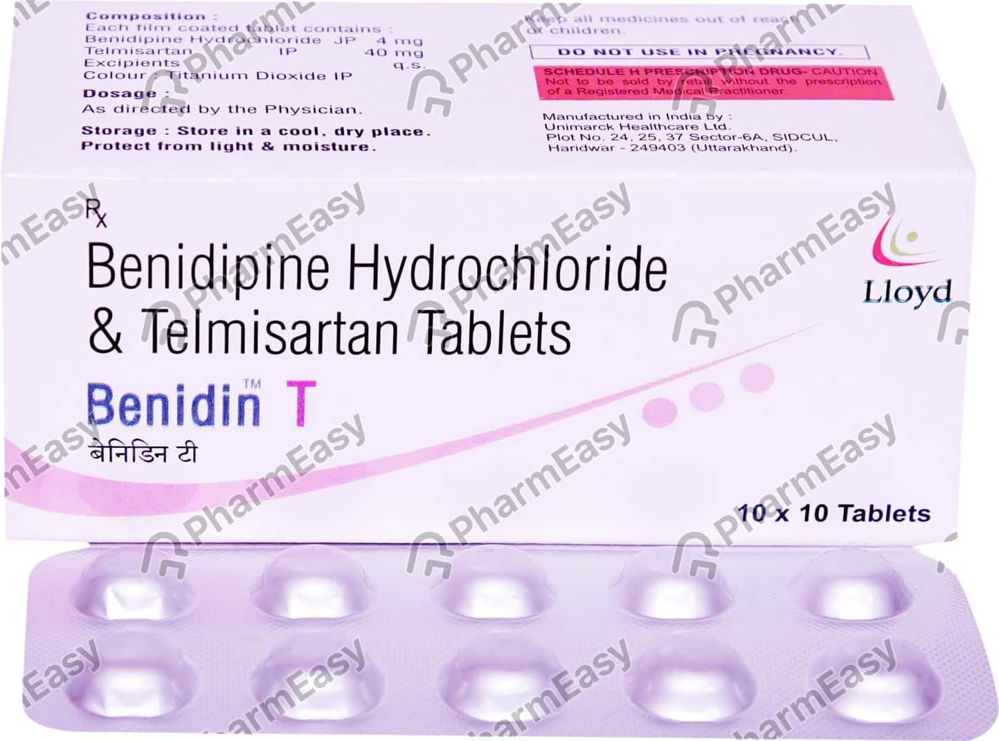 Buy Benidin T Strip Of 10 Tablets Online at Flat 15% OFF | PharmEasy
