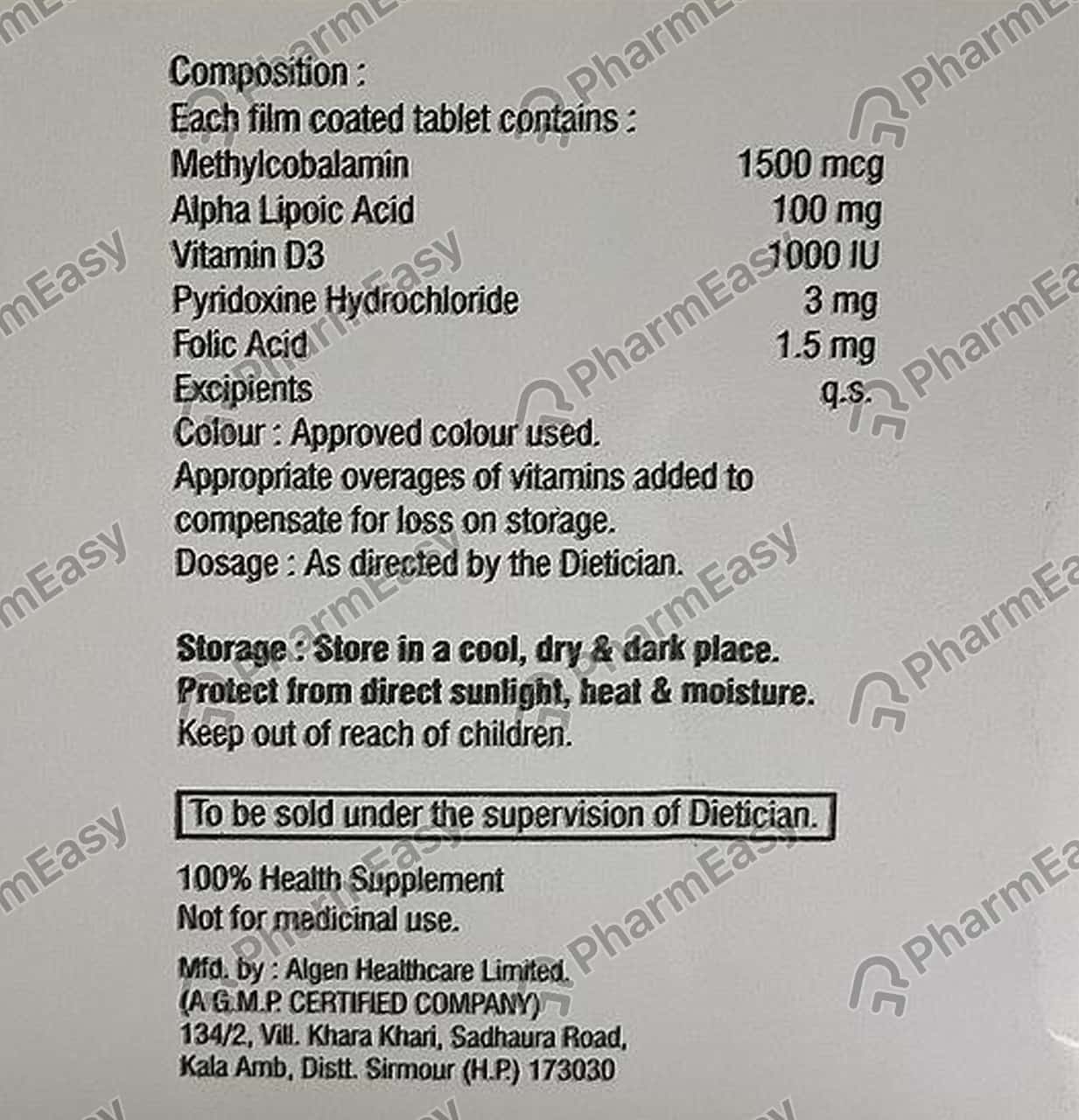 Dvive Total Strip Of 15 Tablets: Uses, Side Effects, Price & Dosage ...
