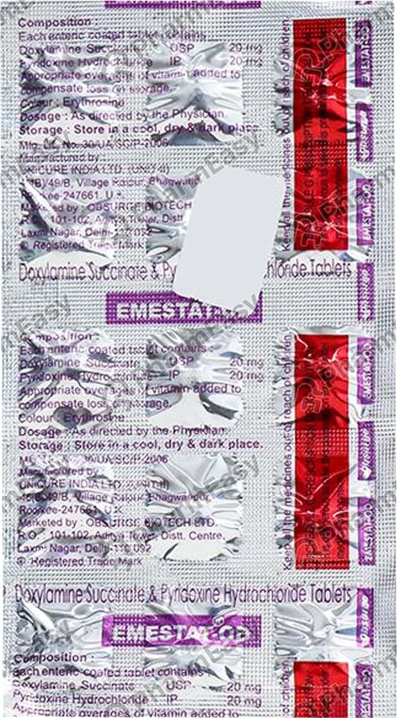 Emestat Od Strip Of 15 Tablets: Uses, Side Effects, Price & Dosage ...