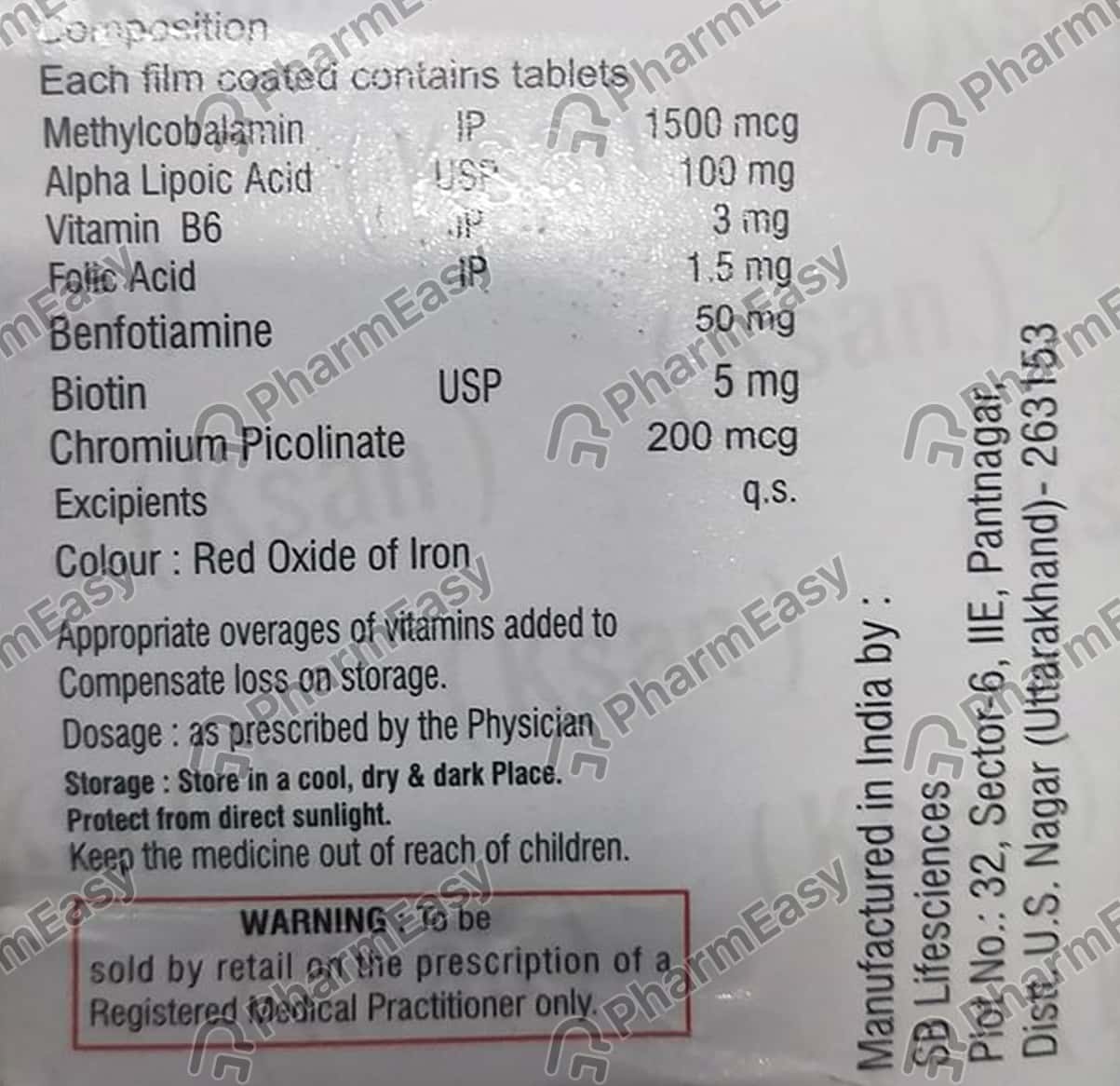 Buy Ksan Strip Of 10 Tablets Online at Flat 15% OFF | PharmEasy